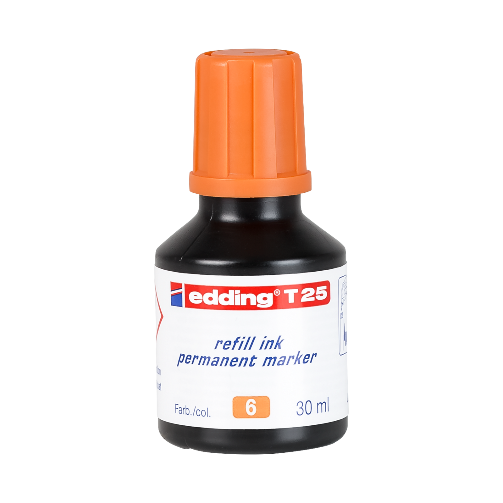 edding T 25 Nachfülltinte Permanentmarker, Tropfdosierer